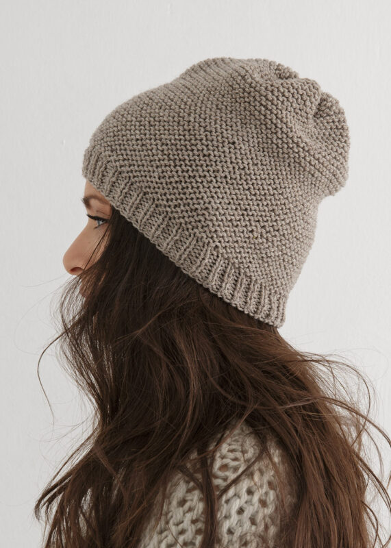 A beginner-friendly beanie knit pattern – Through the Stitch