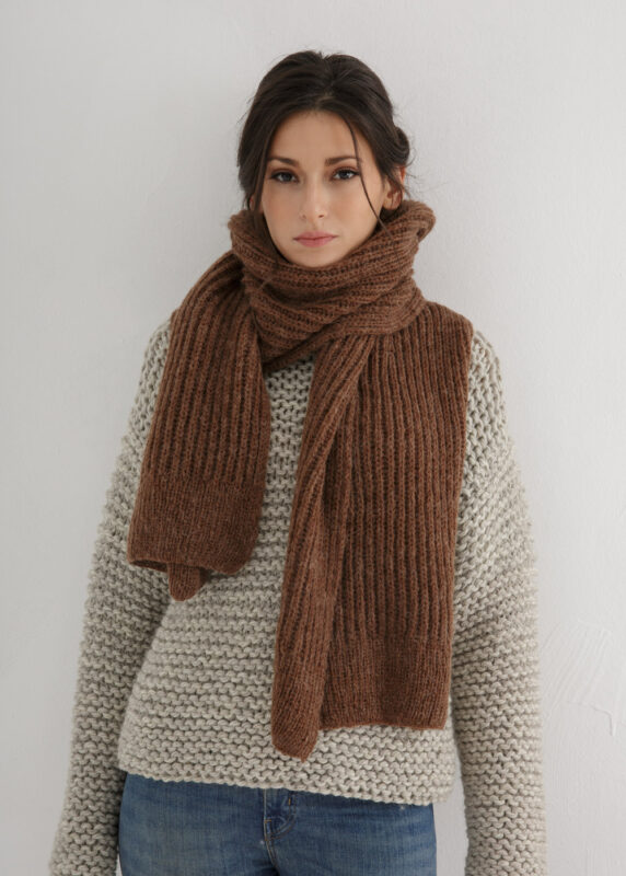 An amazing scarf knitting pattern – Through the Stitch