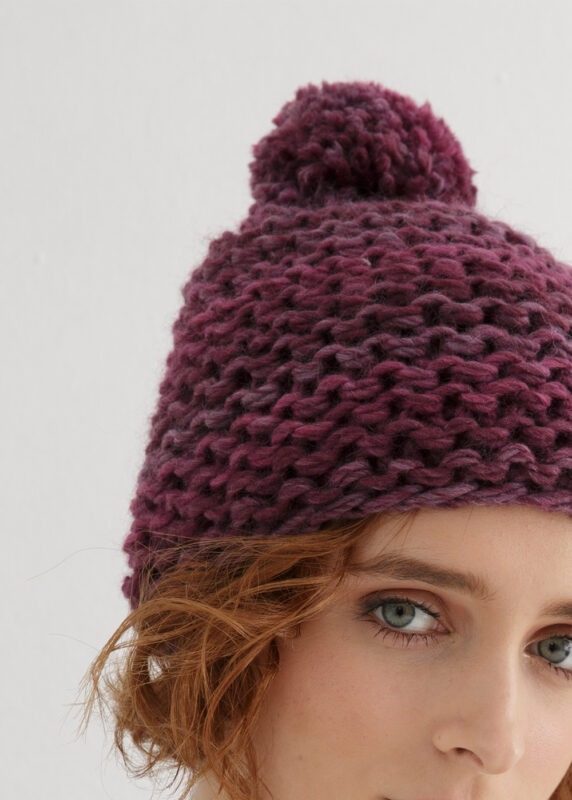 A basic chunky beanie knit pattern – Through the Stitch