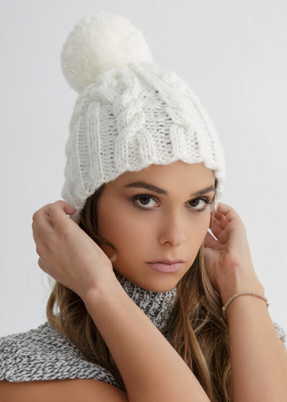 A unique cable beanie knitting pattern – Through the Stitch