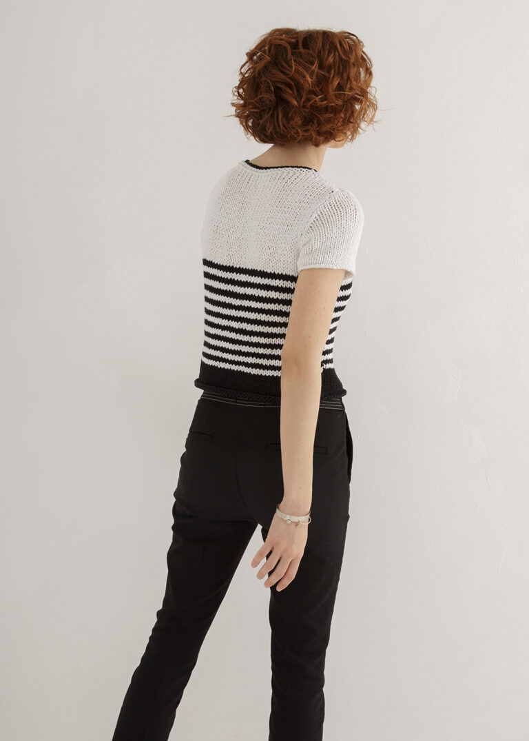 An easy t-shirt knitting pattern – Through the Stitch