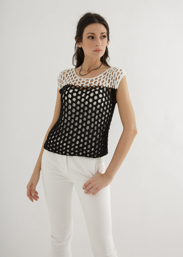 An easy lace top knitted pattern – Through the Stitch