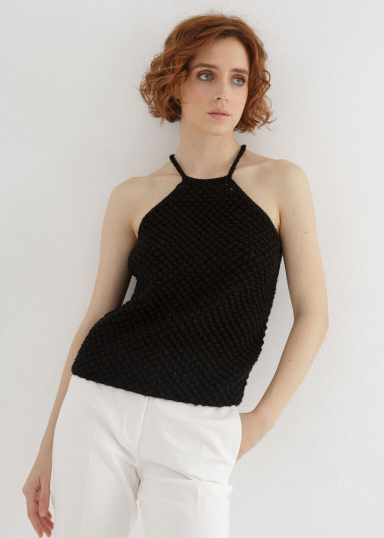 An amazing Tank Top Knitting Pattern – Through the Stitch