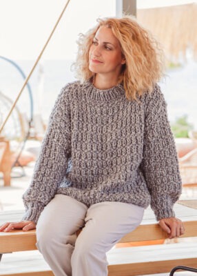Sweater Knit Pattern easy and amazing – Through the Stitch