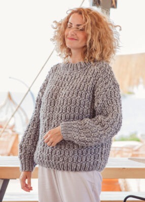 Sweater Knit Pattern easy and amazing – Through the Stitch
