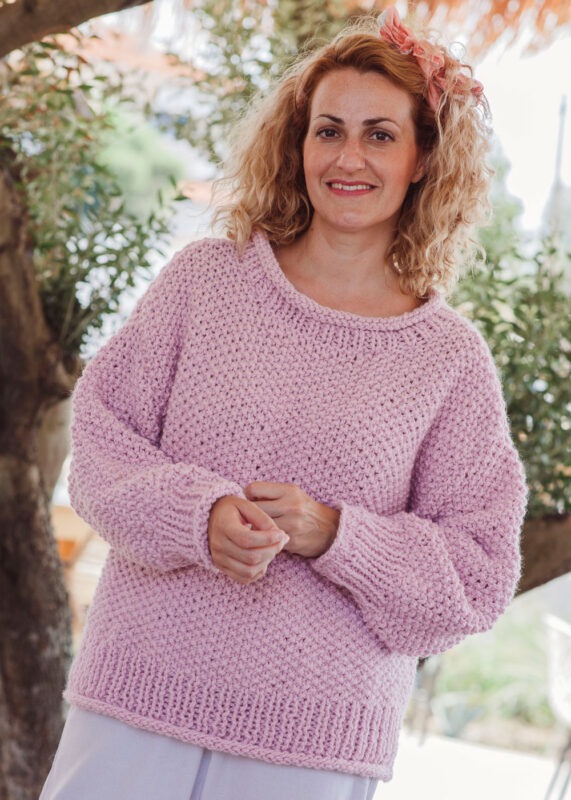 Sweater Knit Pattern easy and amazing – Through the Stitch