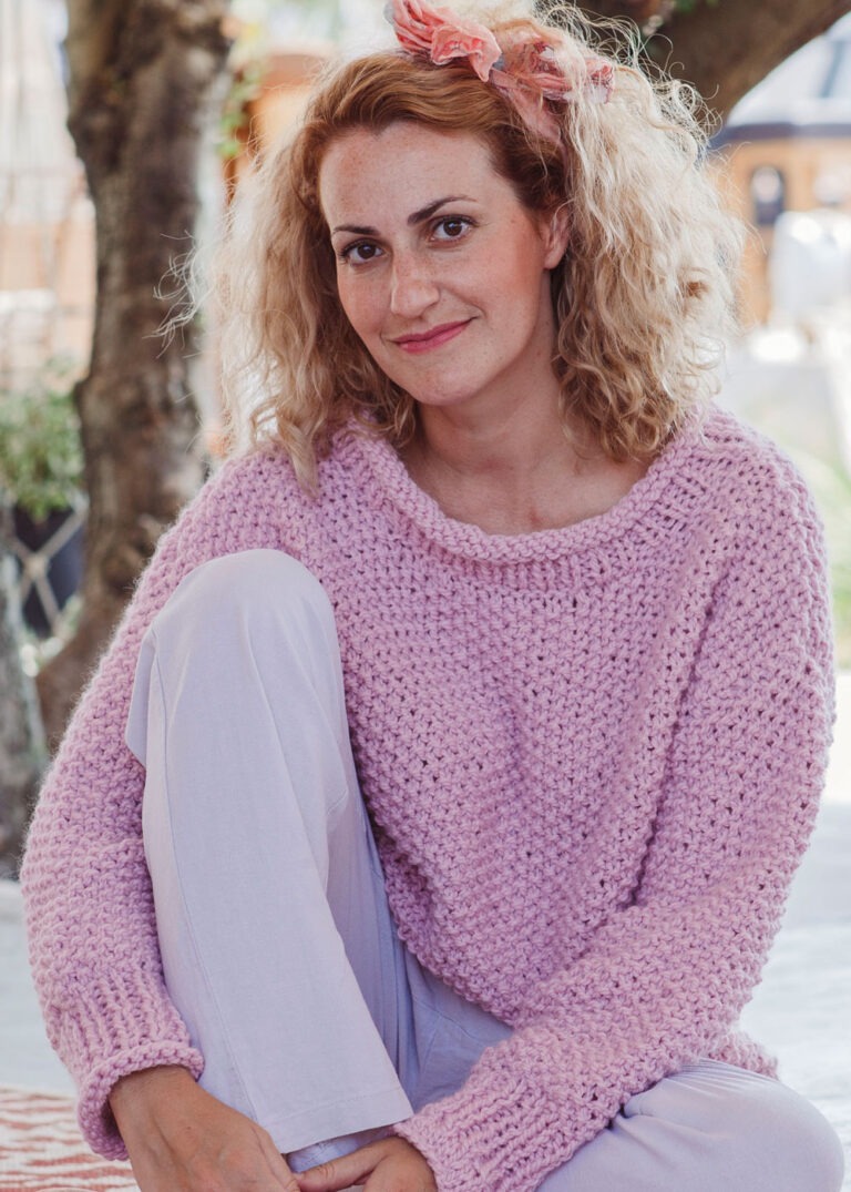 Sweater Knit Pattern easy and amazing – Through the Stitch