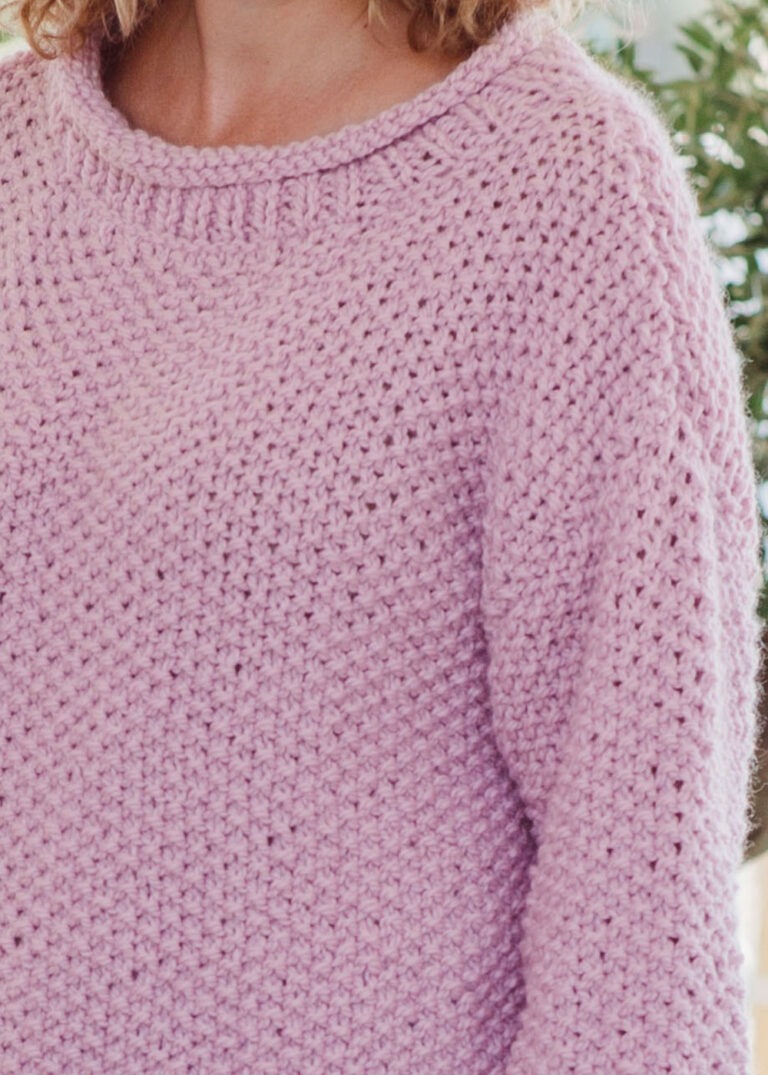 Sweater Knit Pattern easy and amazing – Through the Stitch