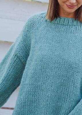 Sweater Knit Pattern easy and amazing – Through the Stitch